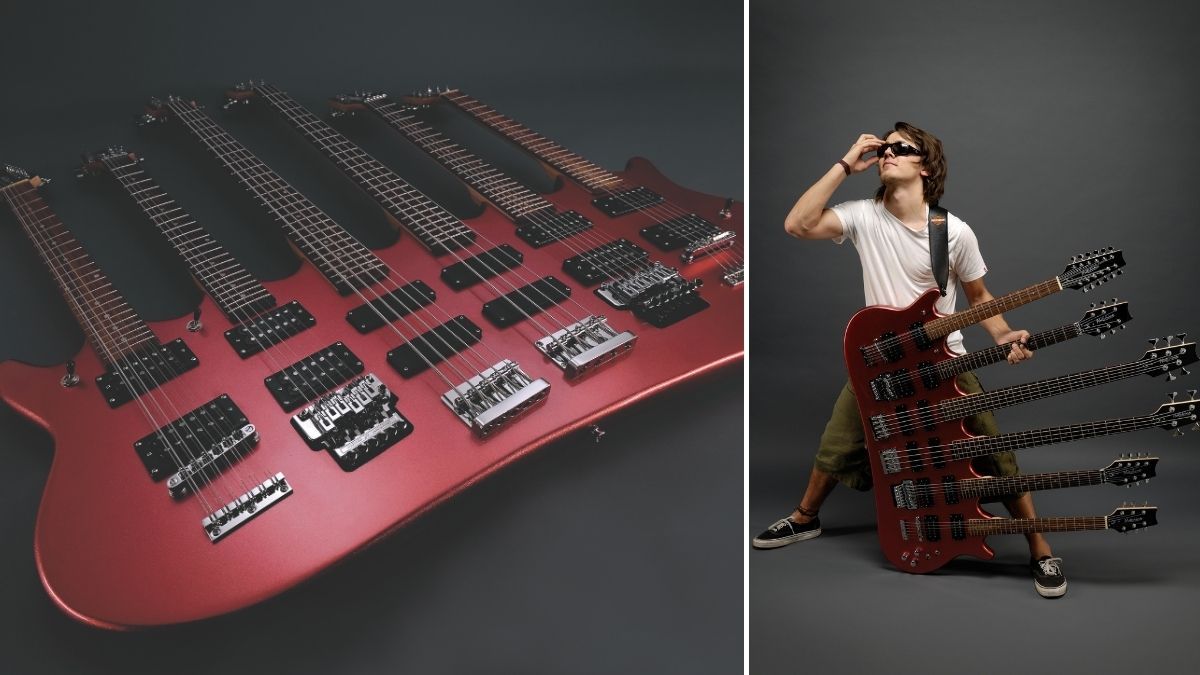 Unleashing the Beast: Spinal Tap's Legendary Six-Neck Guitar Hits the ...